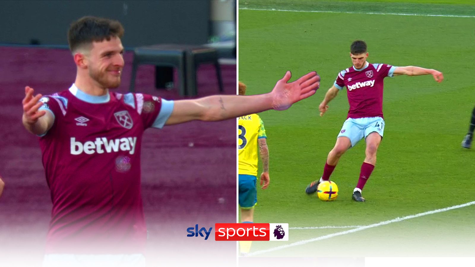 Declan Rice's sensational strike from all angles | 'Magnificent ...