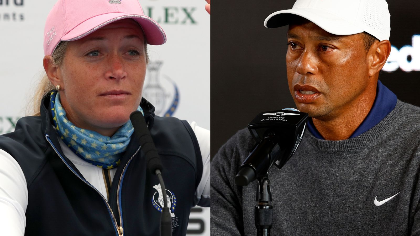 Suzann Pettersen defends Tiger Woods over tampon incident with Justin ...