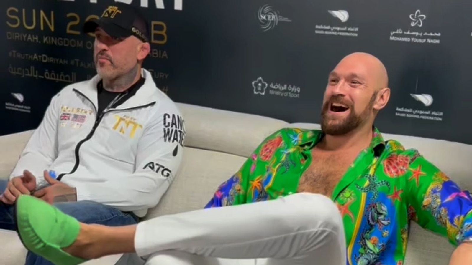 Tyson Fury hypes up brother Tommy ahead of Jake Paul showdown | Boxing ...