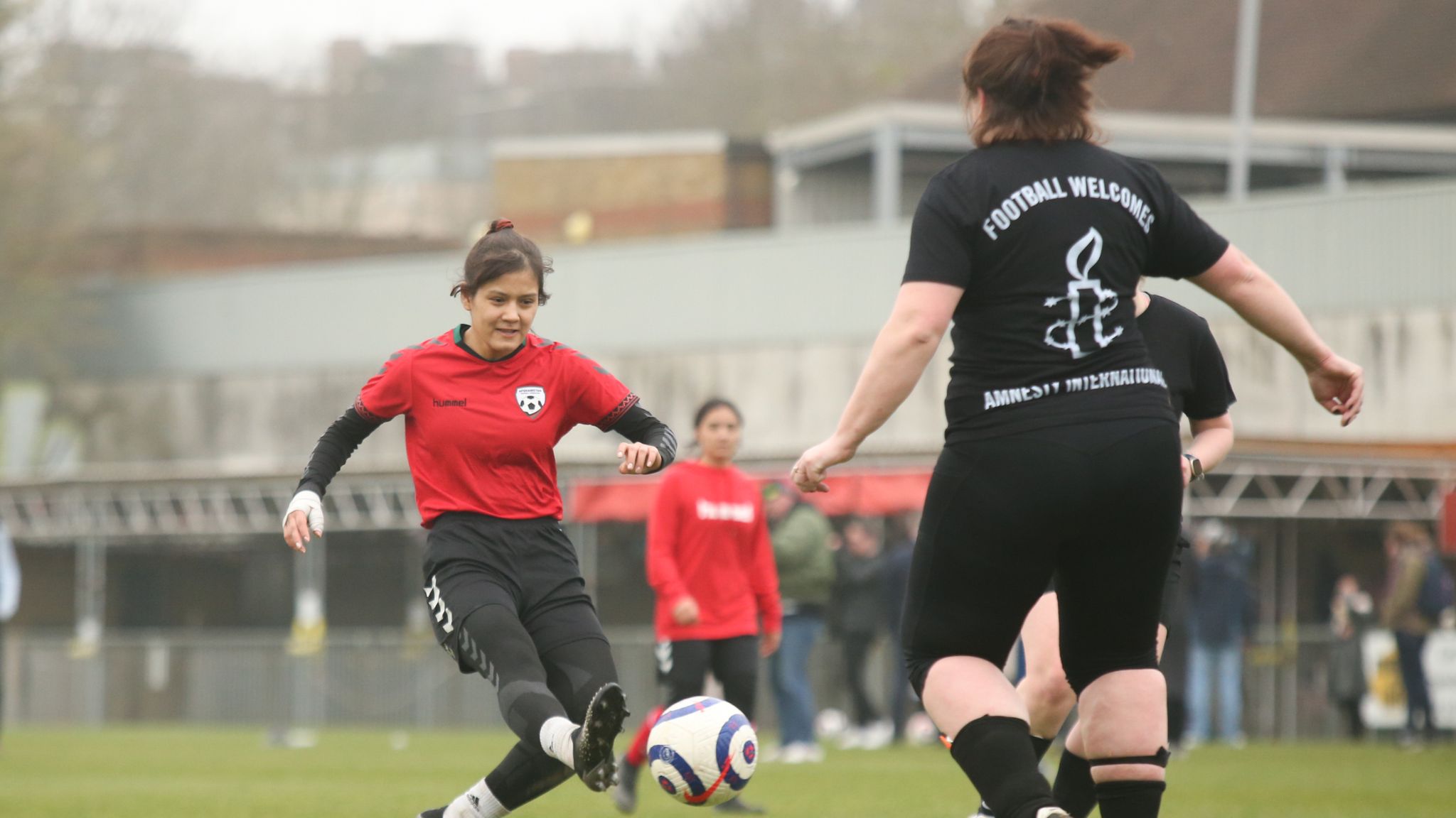 Afghanistan women’s footballers share stories of life in UK after ...