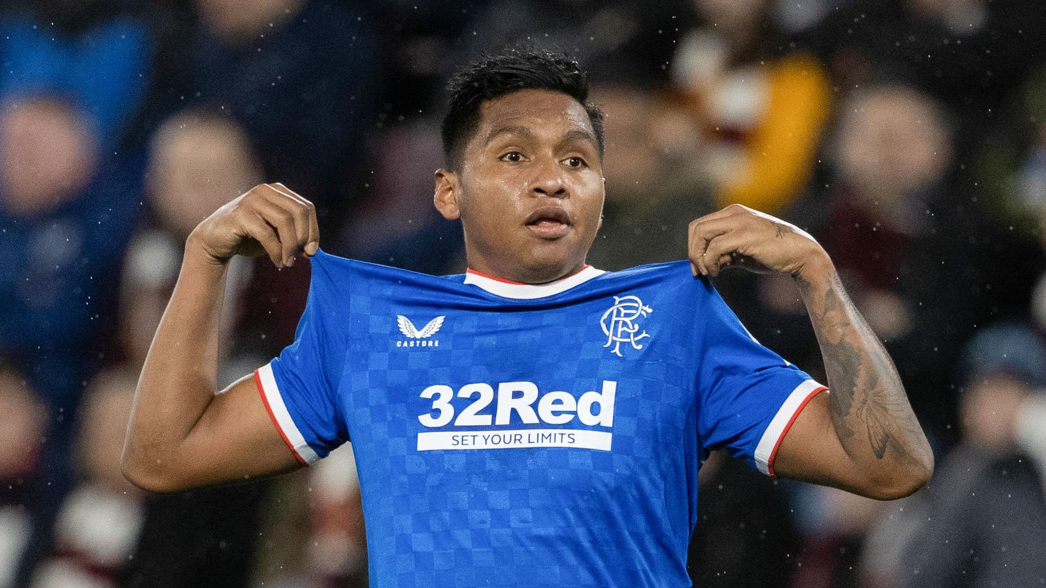Rangers: Alfredo Morelos backed by Michael Beale after Tynecastle ...
