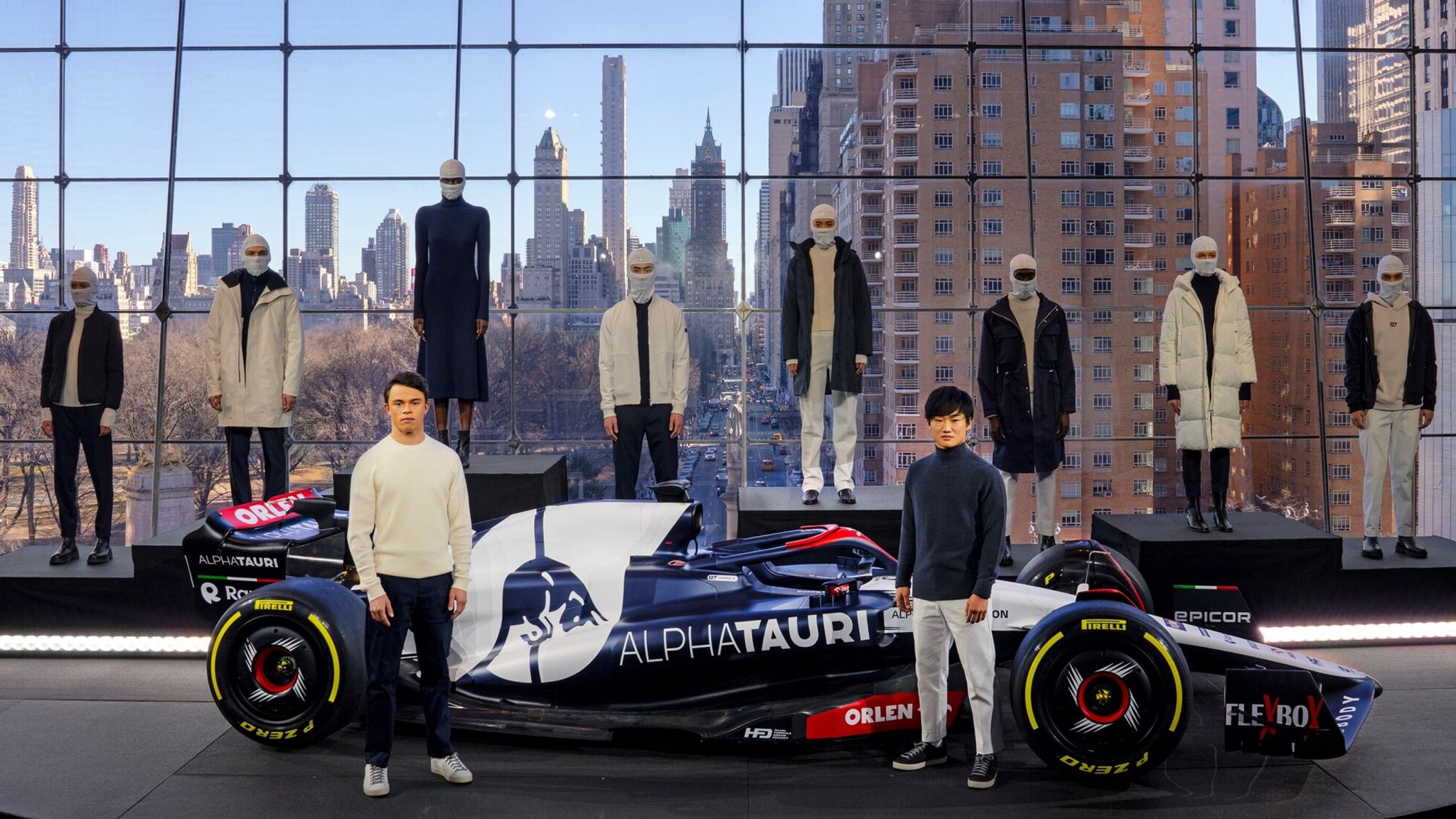 Formula 1 launches: AlphaTauri reveal new look for 2023 season | F1 News | Sky Sports