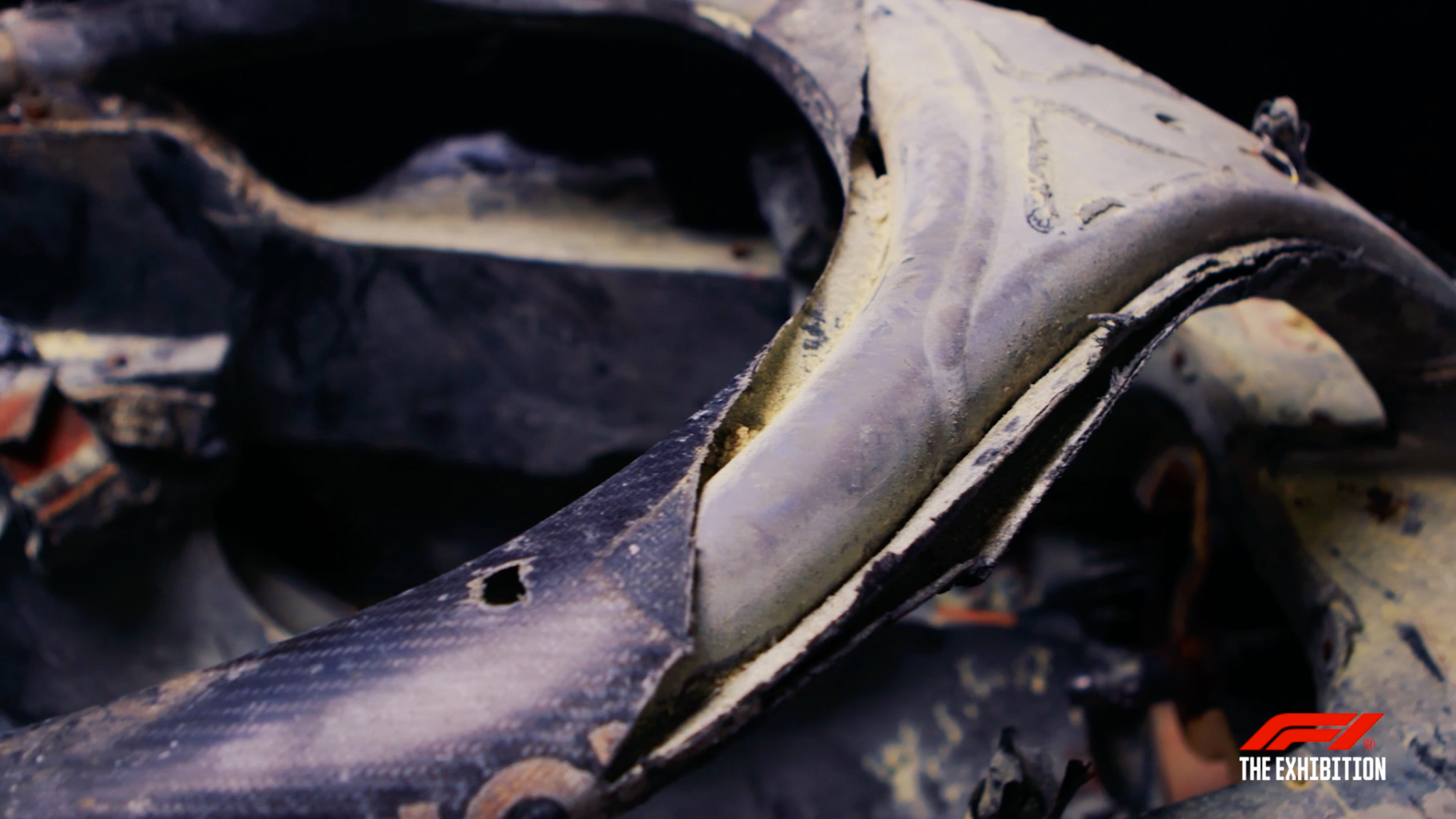 Romain Grosjean: Burnt-out Formula 1 car from 2020 Bahrain Grand Prix ...