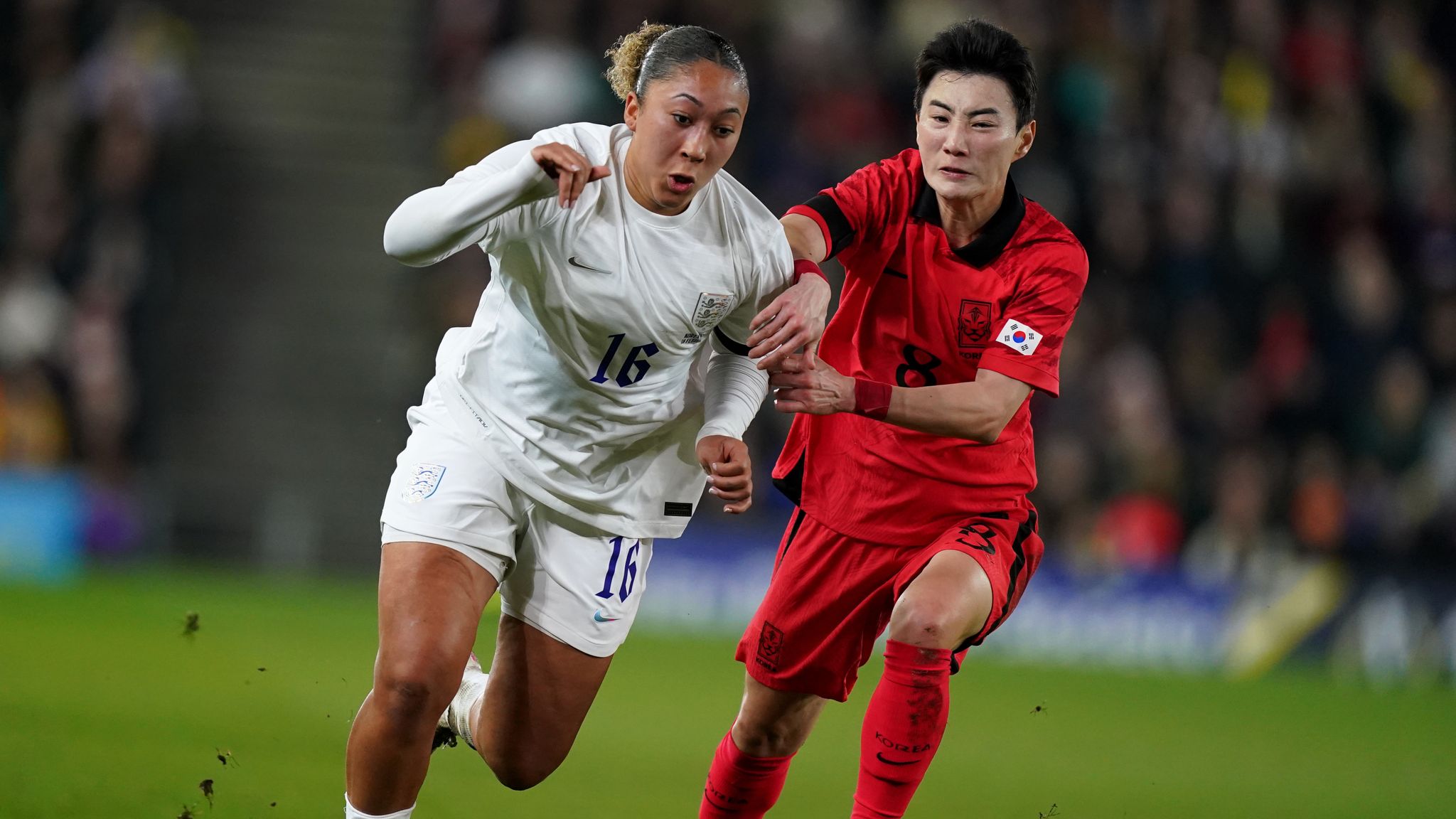 England Women 4-0 Korea Republic: Georgia Stanway, Chloe Kelly, Alessia ...
