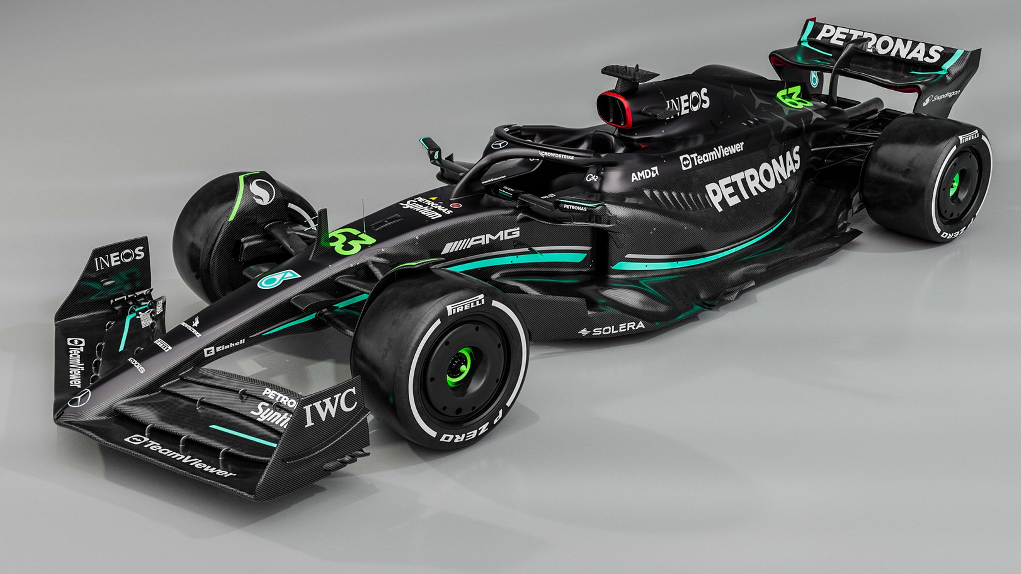 Mercedes launch new Formula 1 car: W14 revealed for Lewis Hamilton and ...
