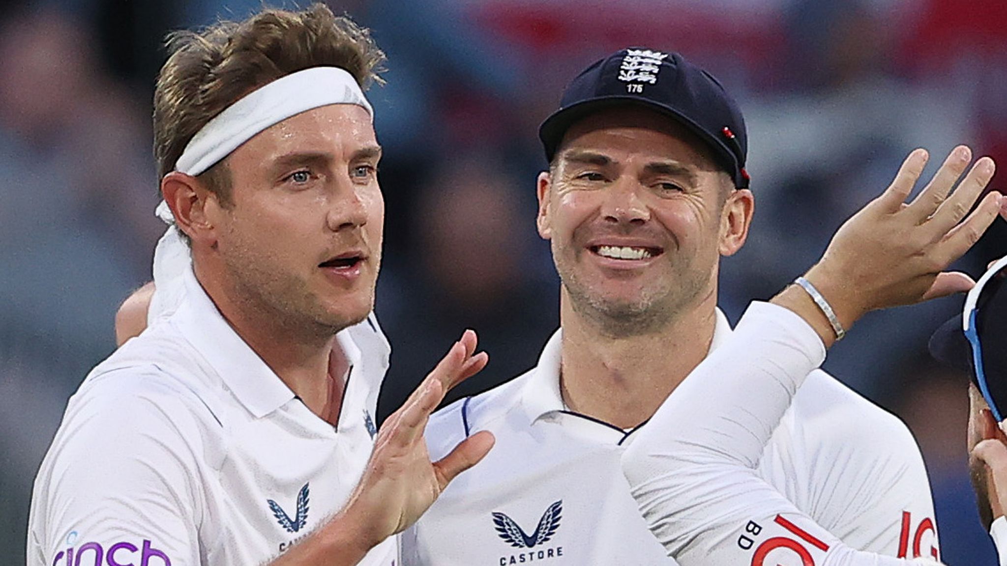 James Anderson and Stuart Broad become Test cricket's most prolific ...