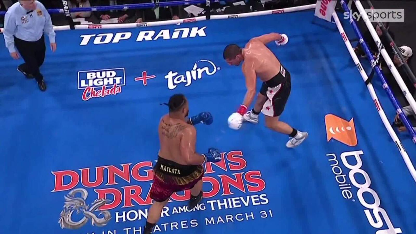 'He was on skates!' - Antonio Mireles survives huge knockdown by ...