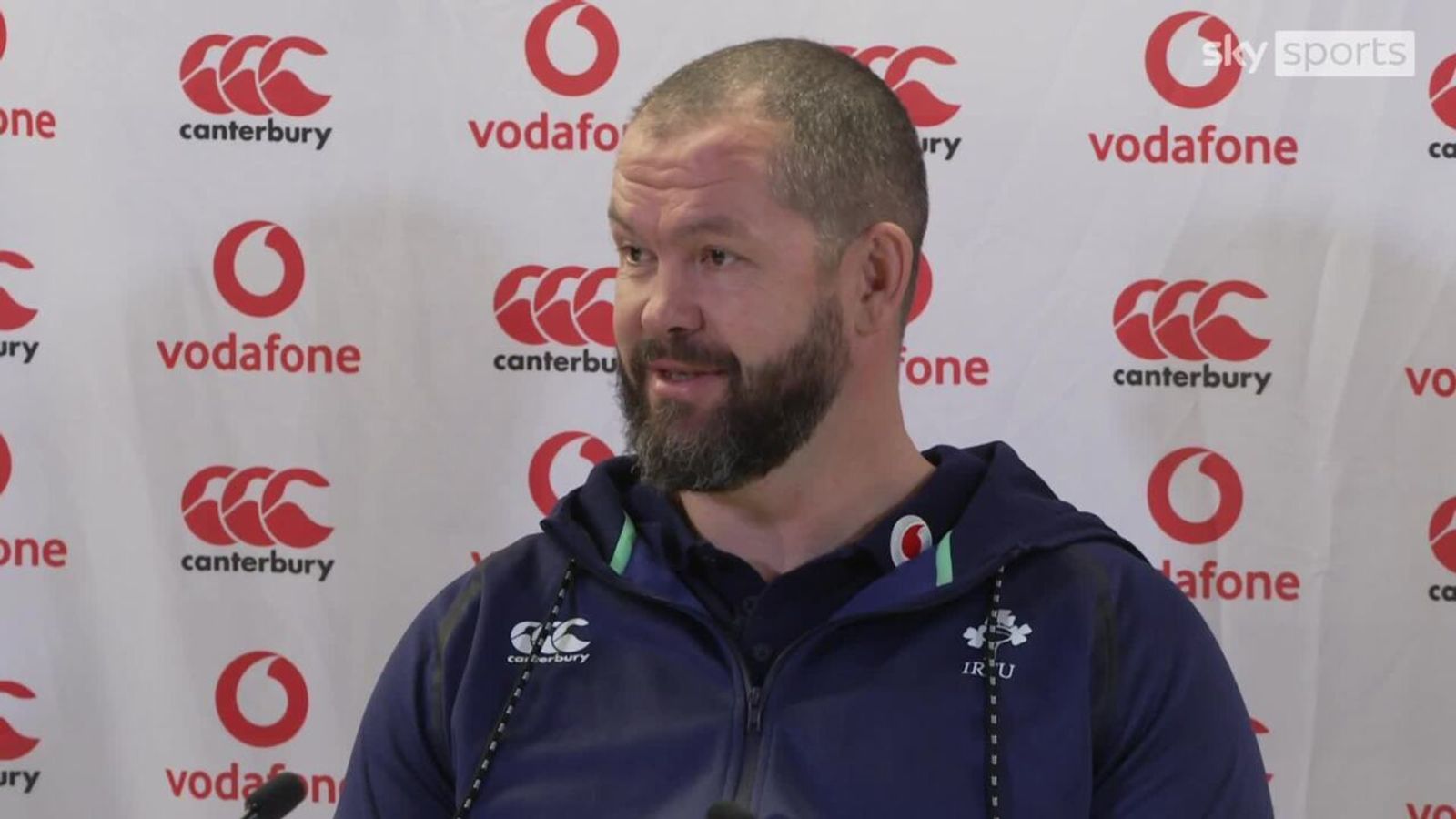 Andy Farrell: Face my son? Let's see whether he's picked first! | Rugby ...