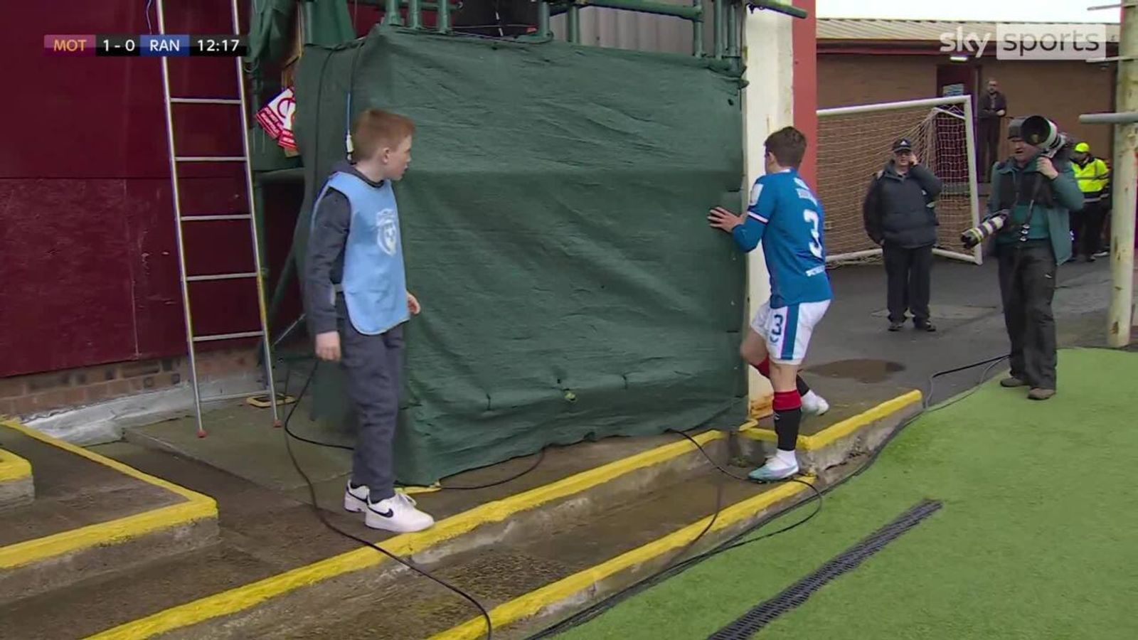 Hide and seek at Motherwell | Ball boys left baffled! | Football News ...
