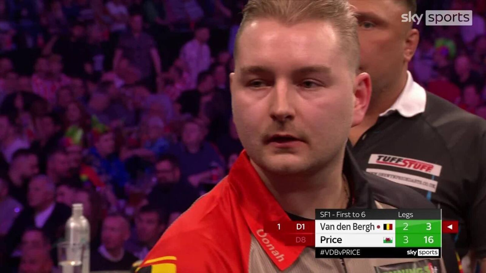 'This is becoming a mess!' | Gerwyn Price and Dimitri Van den Bergh ...
