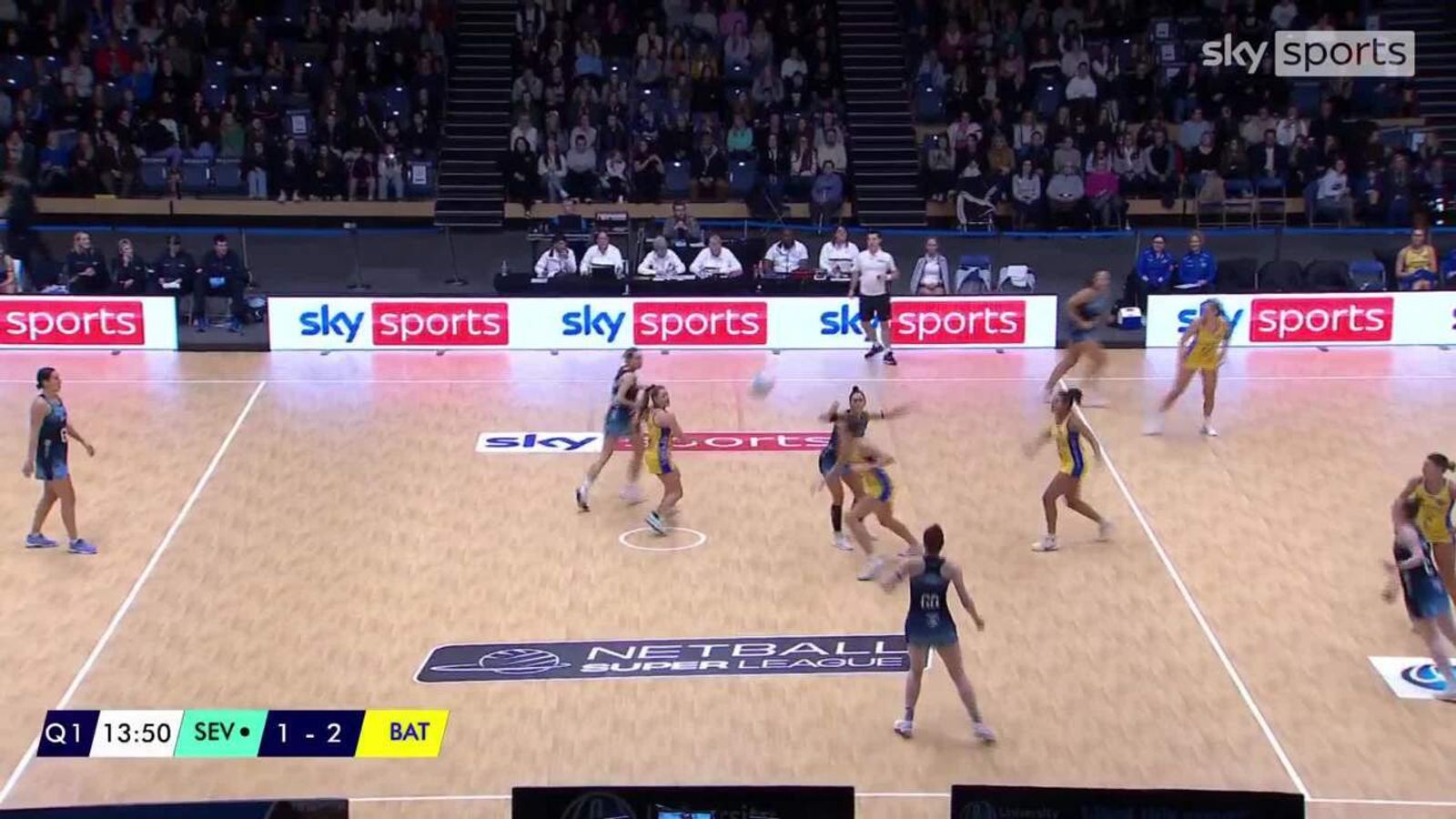 Great interception leads to Team Bath goal! | Netball News | Sky Sports