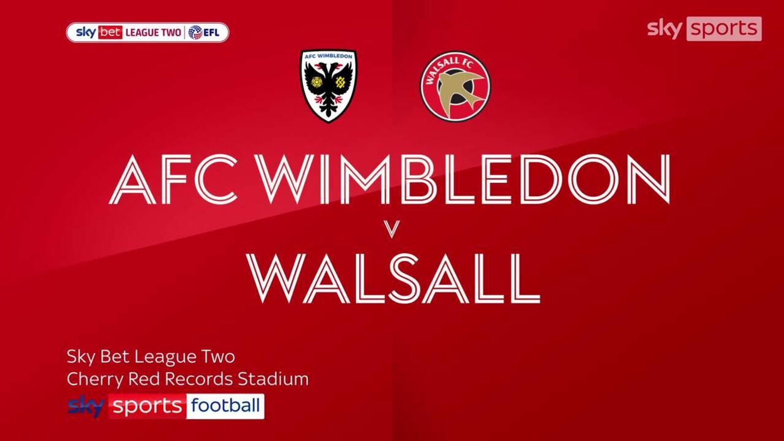 AFC Wimbledon 2-0 Walsall: Will Nightingale and Ali Al-Hamadi goals end ...