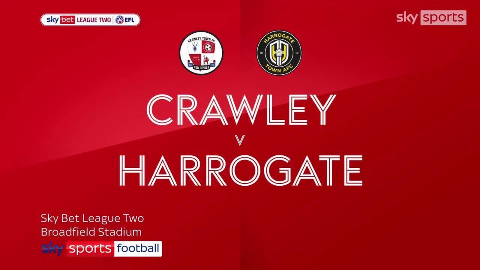 Crawley 3-1 Harrogate: The Red Devils end losing run to boost survival ...
