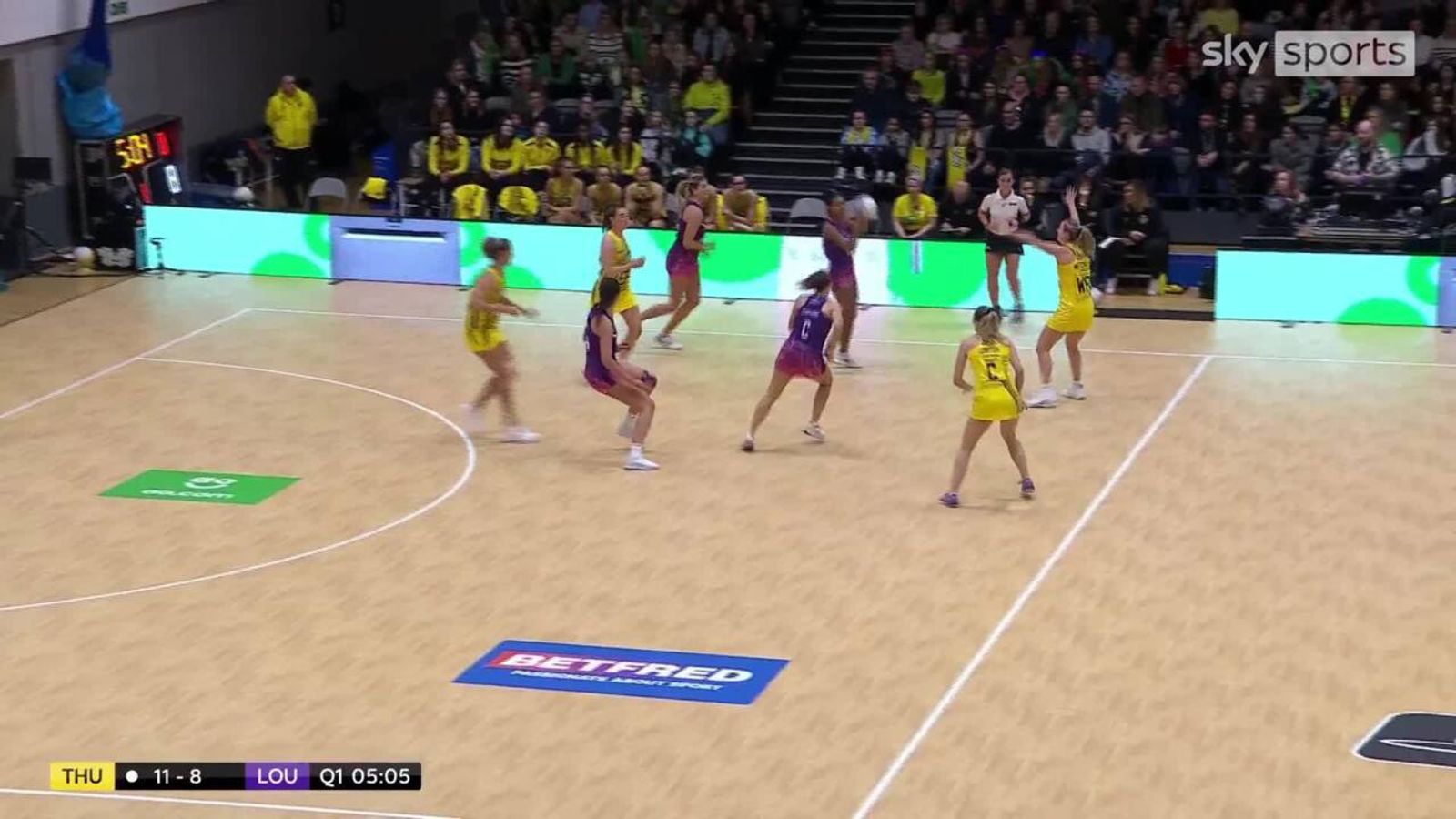 Fran Williams cuts out Manchester Thunder's attack with an outstanding ...