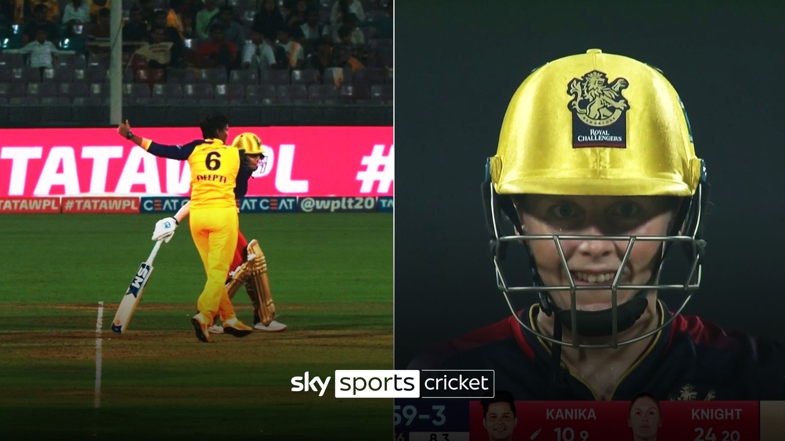 Heather Knight chuckles over Deepti Sharma 'mankad' warning | Cricket News | Sky Sports