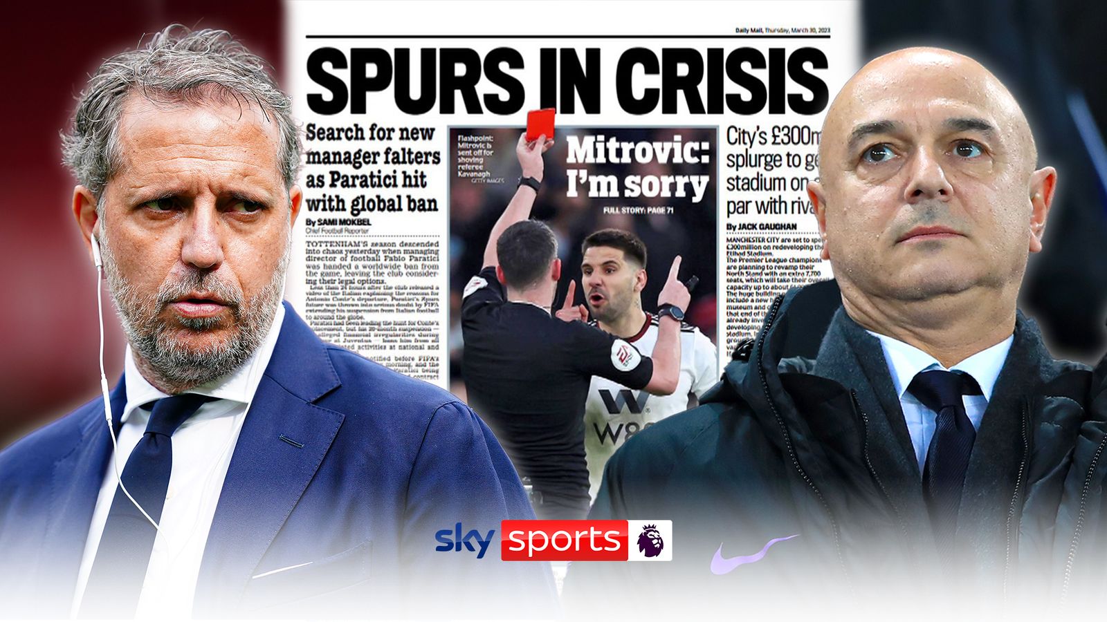 Back Pages Tonight: 'Worst crisis Tottenham have ever faced' | Football ...