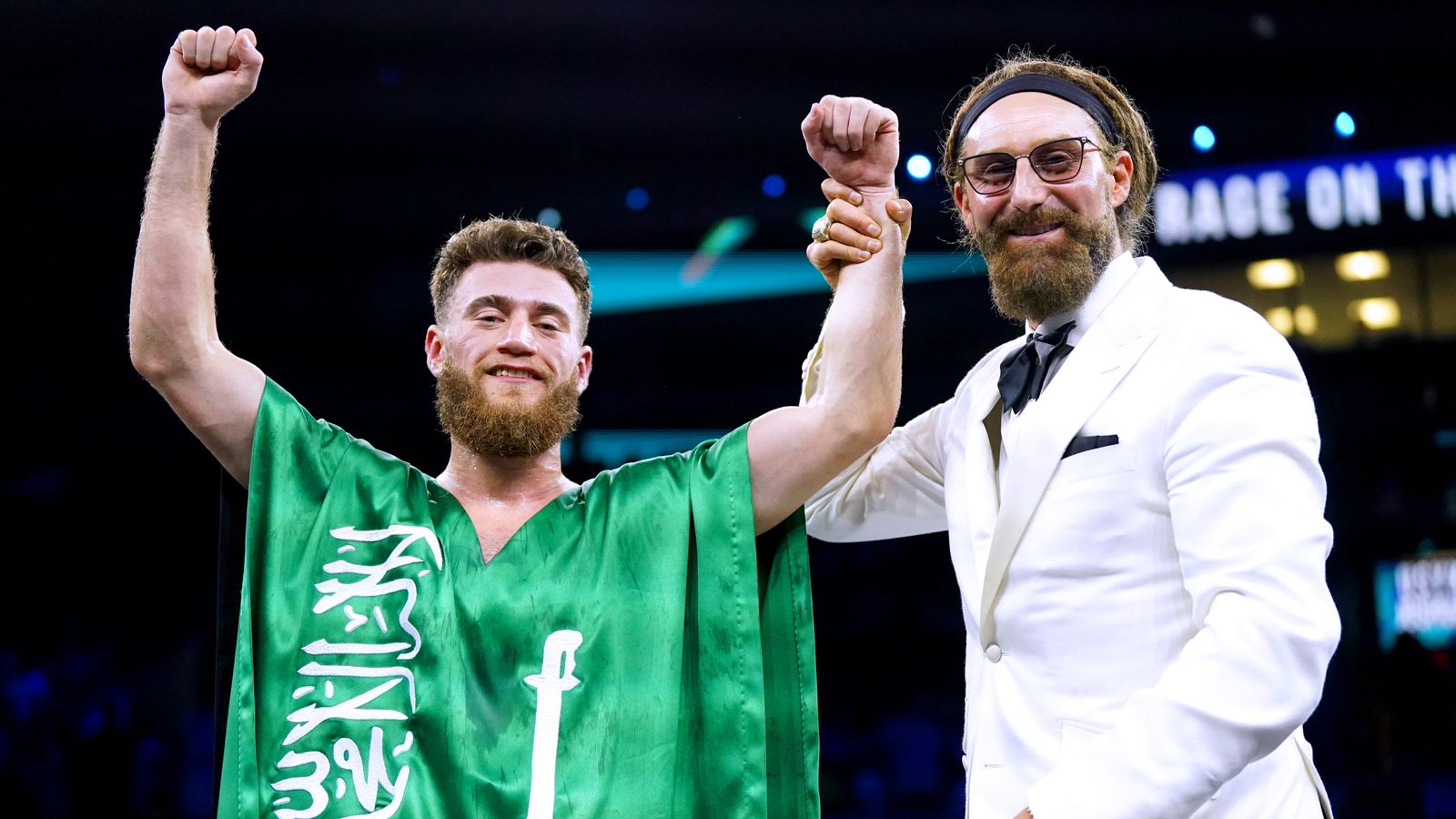 Bader Samreen: Meet Jordan's history-making boxer that has fought on Anthony Joshua and Jake ...