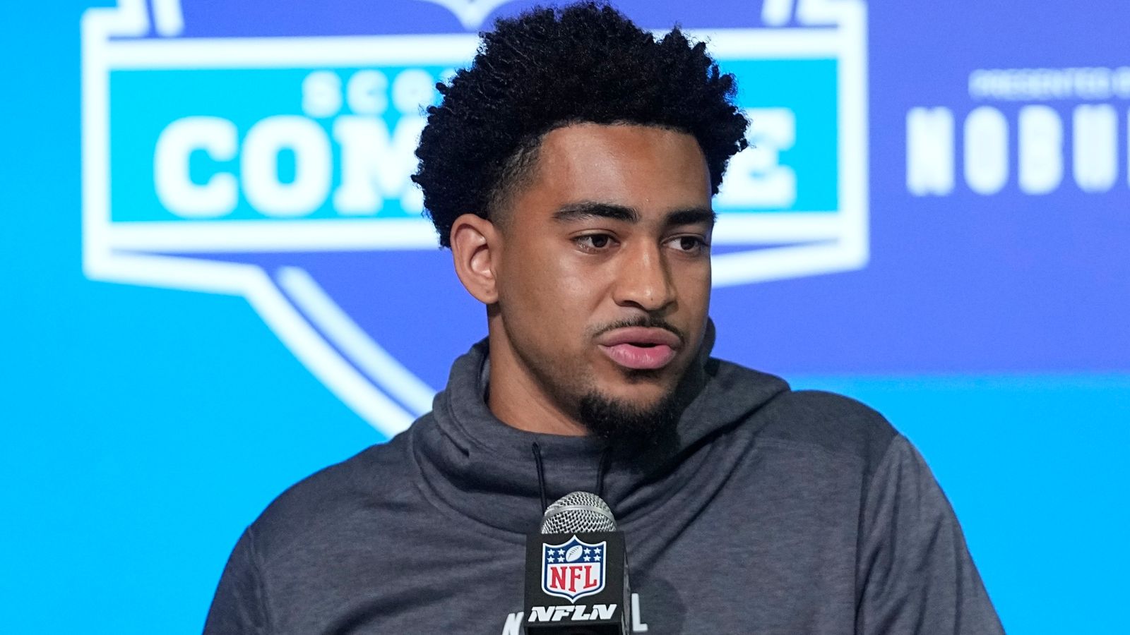 NFL Scouting Combine: Bryce Young plays down weight concerns as he ...