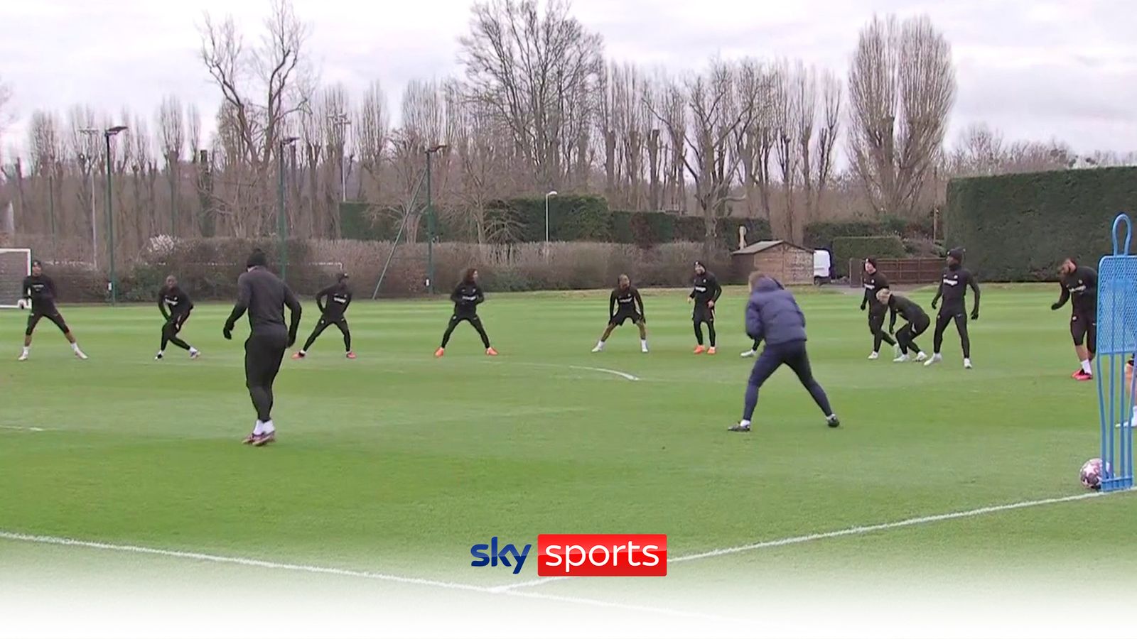 Chelsea train ahead of Borussua Dortmund clash | Football News | Sky Sports