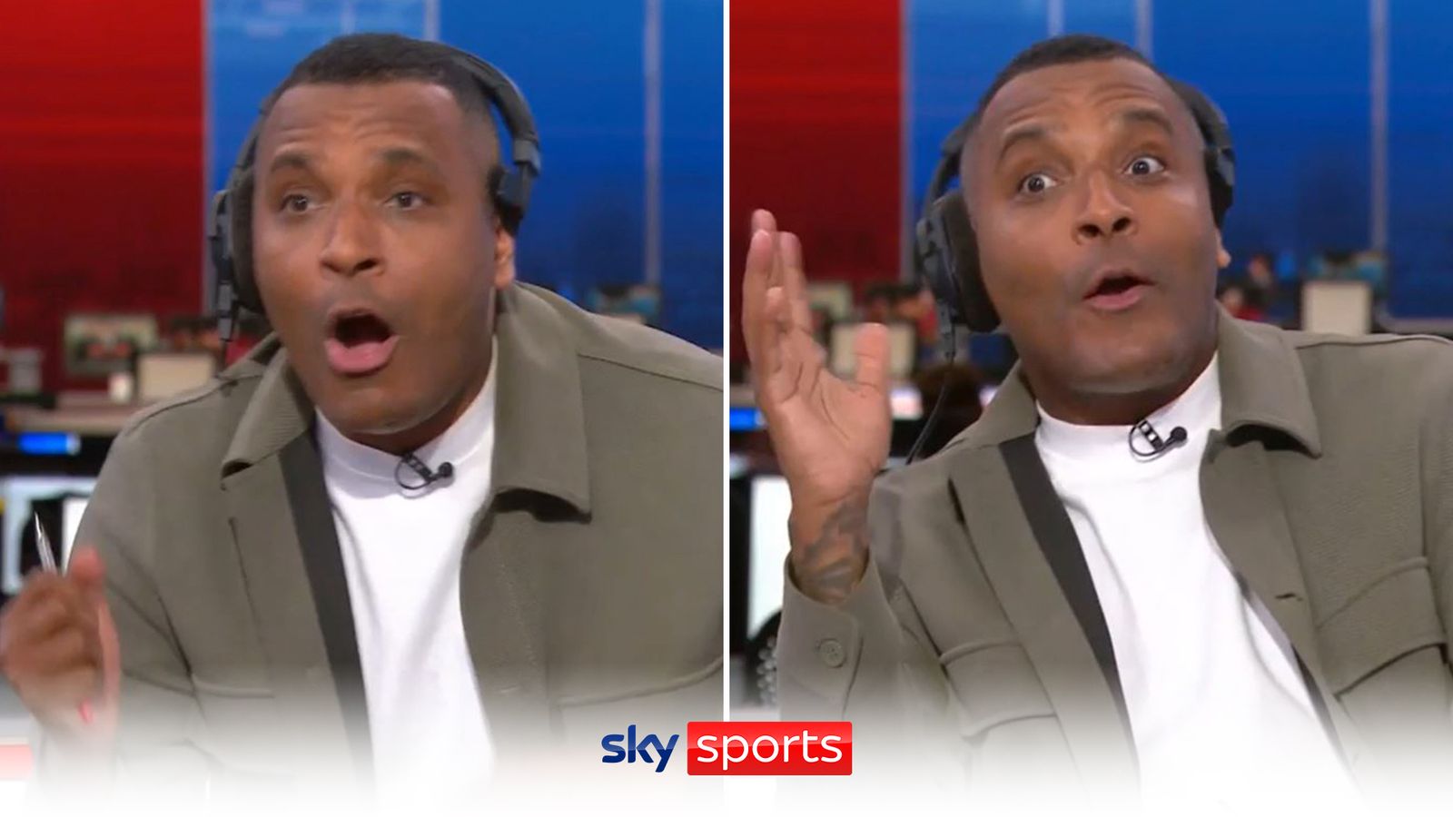 Clinton Morrison reacts to Mike Maignan's magnificent save for France ...