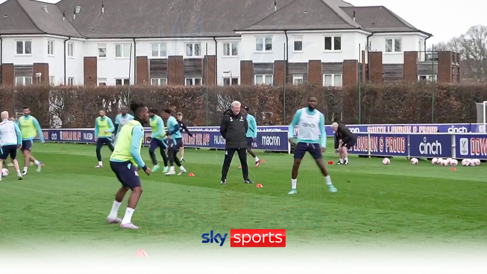 Crystal Palace train ahead of Roy Hodgson's return to Premier League ...