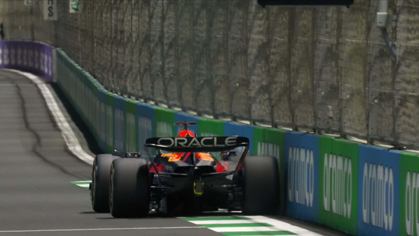 'He gets very close there' | Max Verstappen inches from hitting the ...