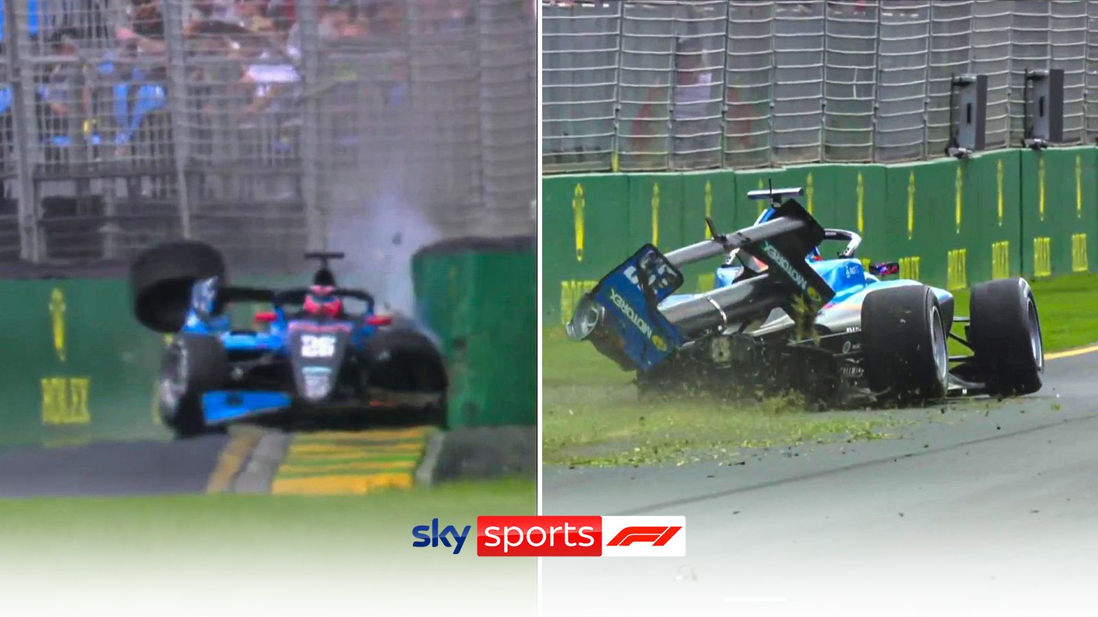Huge crash in F3 qualifying! | F1 News | Sky Sports