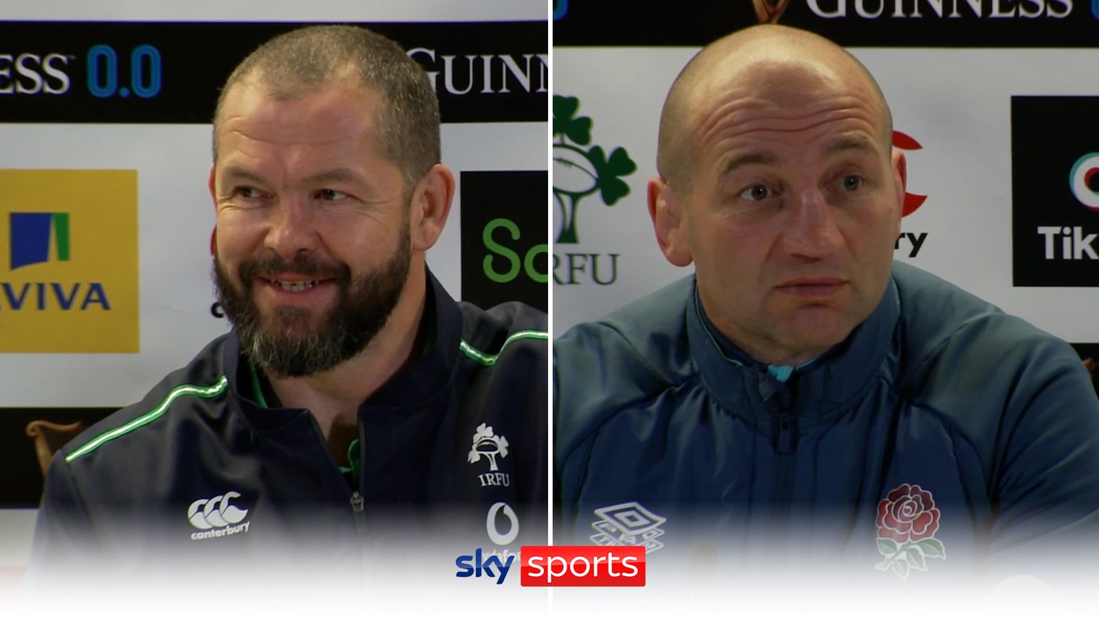 Ireland vs England | Andy Farrell: I'm elated for the boys | Steve Borthwick: We fell short ...