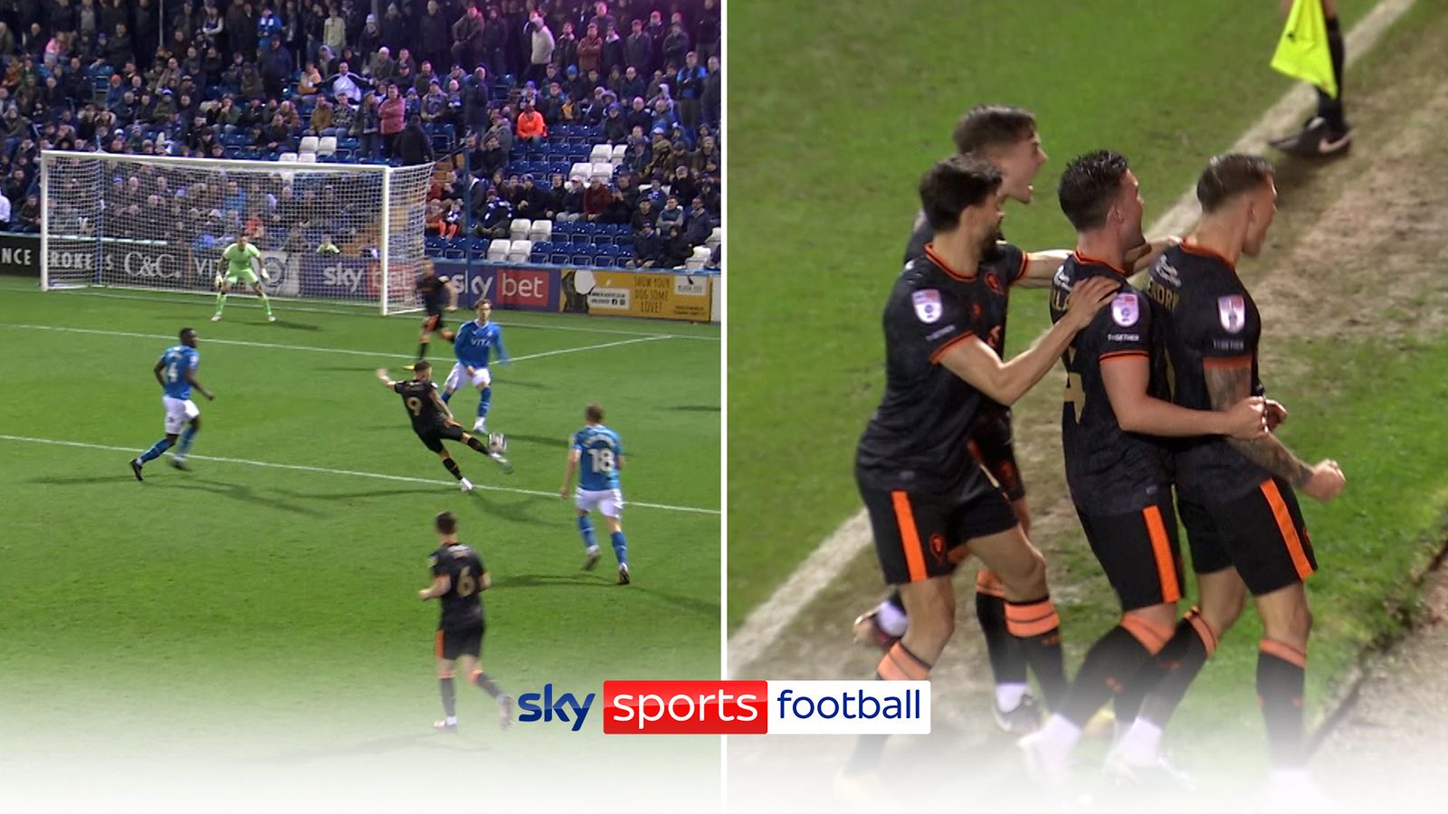 Callum Hendry scores stunning volley for Salford! | Football News | Sky ...