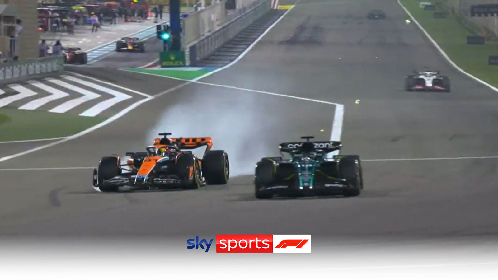 Oscar Piastri almost collides with Lance Stroll! | F1 News | Sky Sports