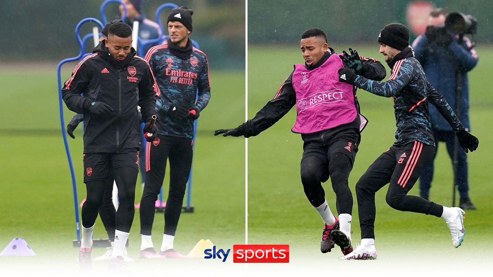 Gabriel Jesus back in training for Arsenal | Football News | Sky Sports