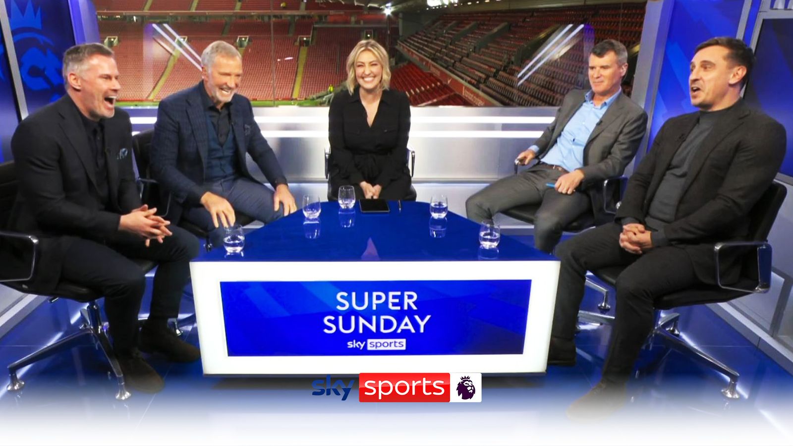 Kelly Cates joke defuses tensions in Super Sunday studio! | Football ...
