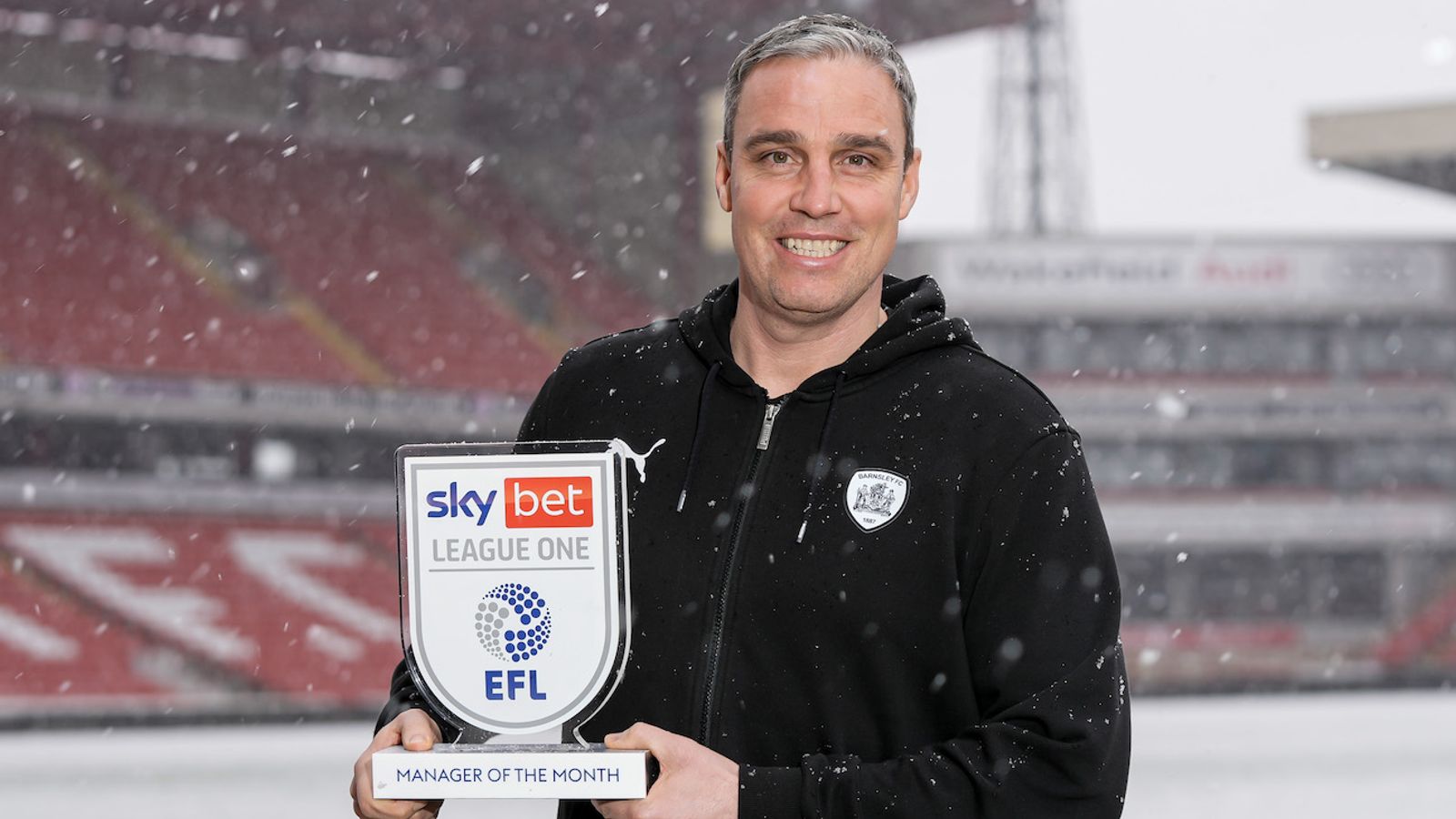 Millwall's Tom Bradshaw and Burnley's Vincent Kompany win Sky Bet ...