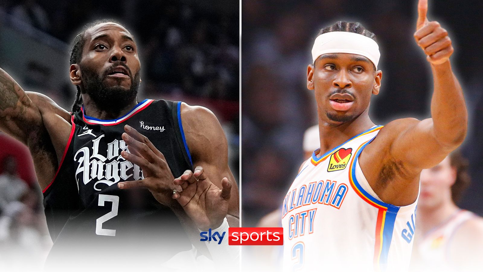 'He's done it again!' | Kawhi Leonard and Shai Gilgeous-Alexander's ...