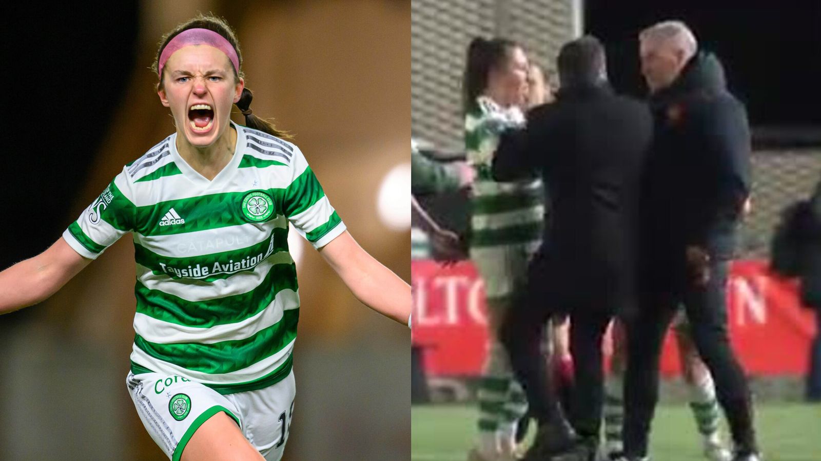 Rangers 1-1 Celtic: Caitlin Hayes scores stoppage-time equaliser to ...
