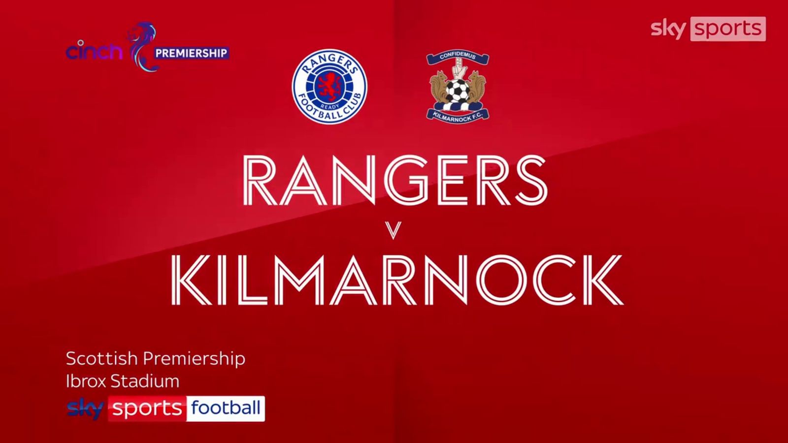 Rangers 3-1 Kilmarnock | Scottish Premiership highlights | Football ...