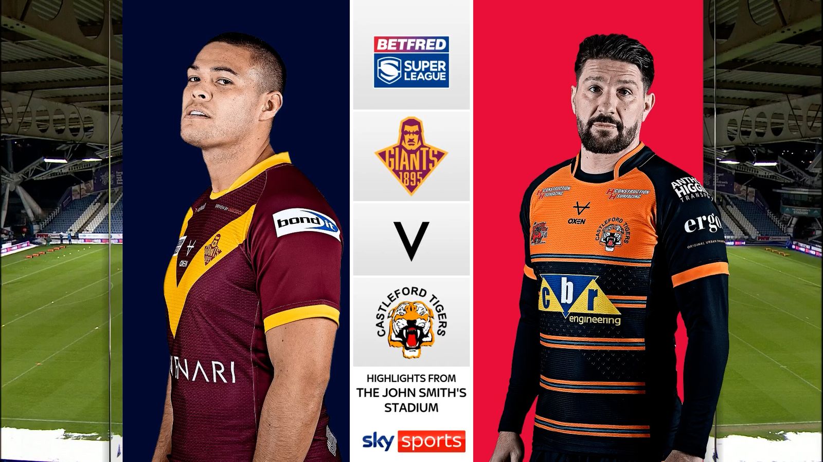 Huddersfield Giants 36-6 Castleford Tigers | Super League Highlights ...