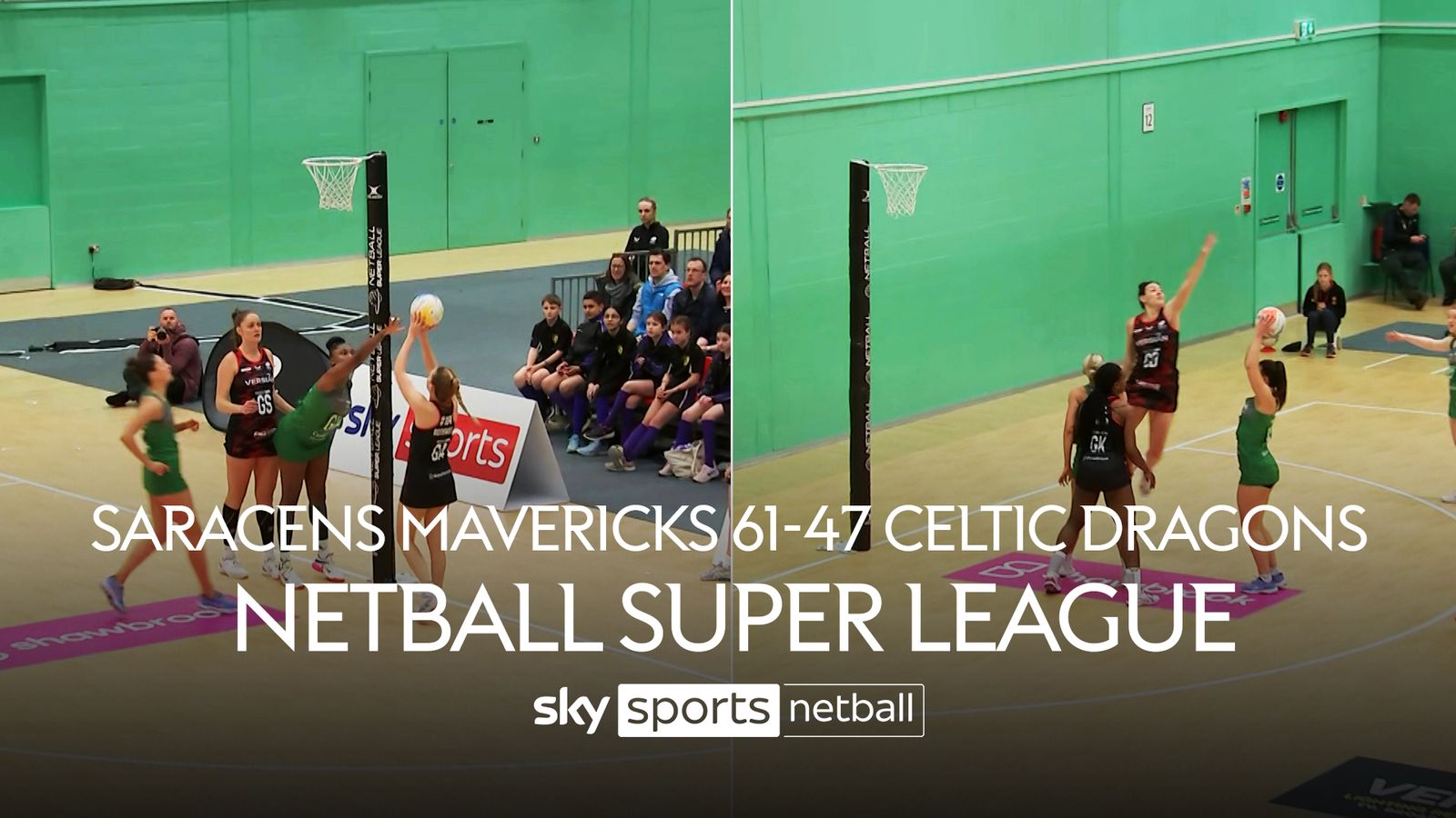 Saracens Mavericks 61-47 Celtic Dragons | Netball Super League ...