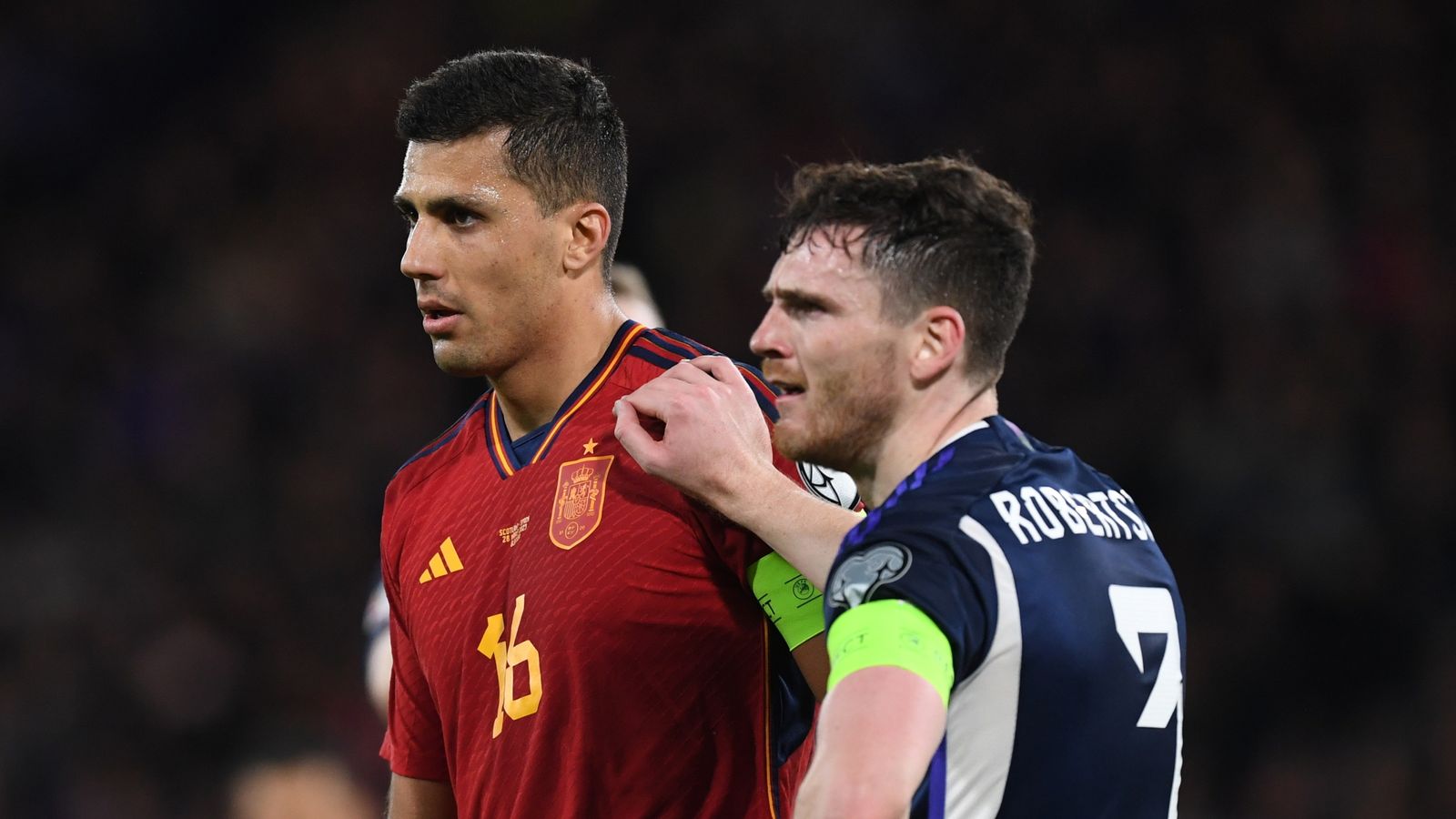 Andy Robertson: Scotland deserved Spain win | 'Work to do to reach ...