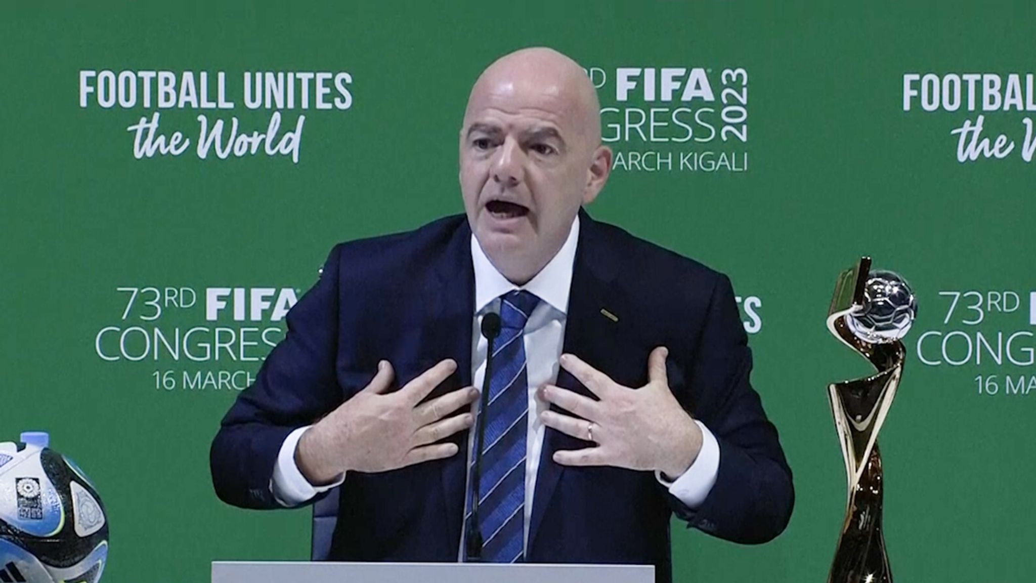 2023 Women's World Cup: FIFA chief issues broadcast warning over 'big ...
