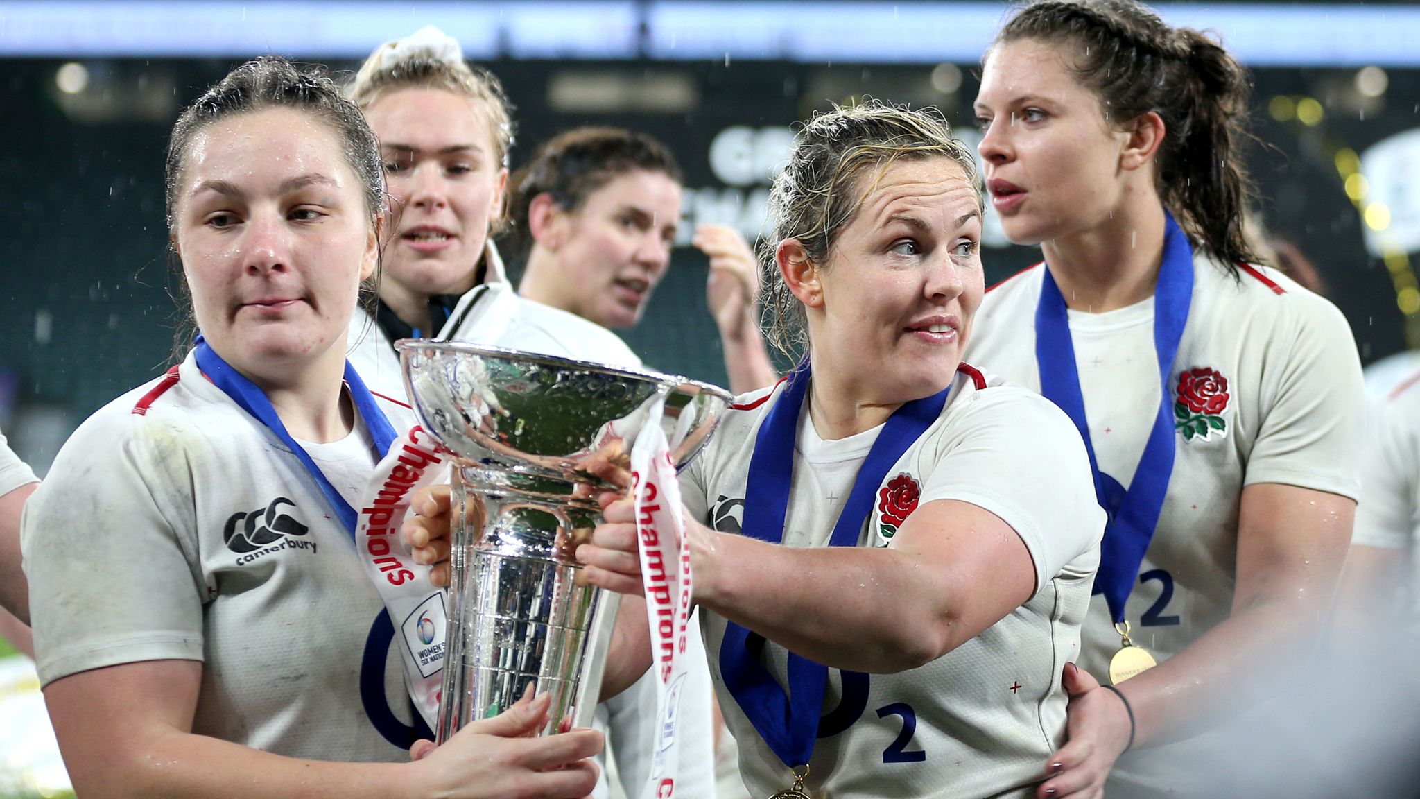 Amy Cokayne: The Red Roses' try-scoring machine performing for England ...