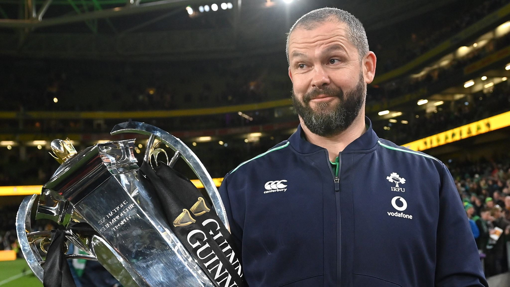 Andy Farrell announced as British and Irish Lions head coach for Australia 2025 tour live on Sky ...