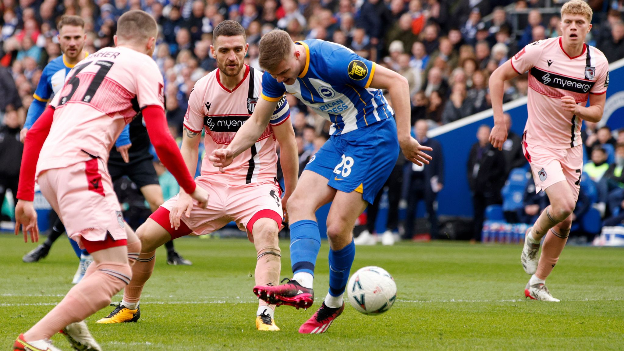 Brighton 5-0 Grimsby: Evan Ferguson impresses as Brighton thrash ...