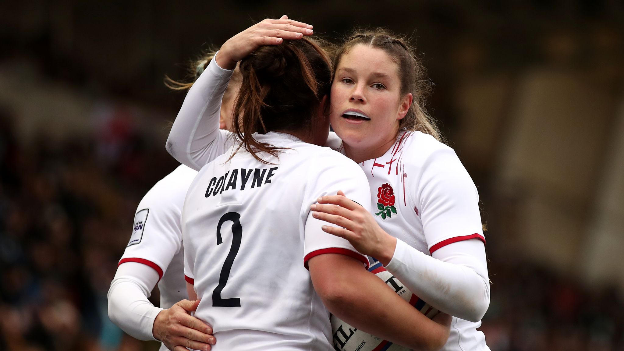 Amy Cokayne: The Red Roses' try-scoring machine performing for England ...