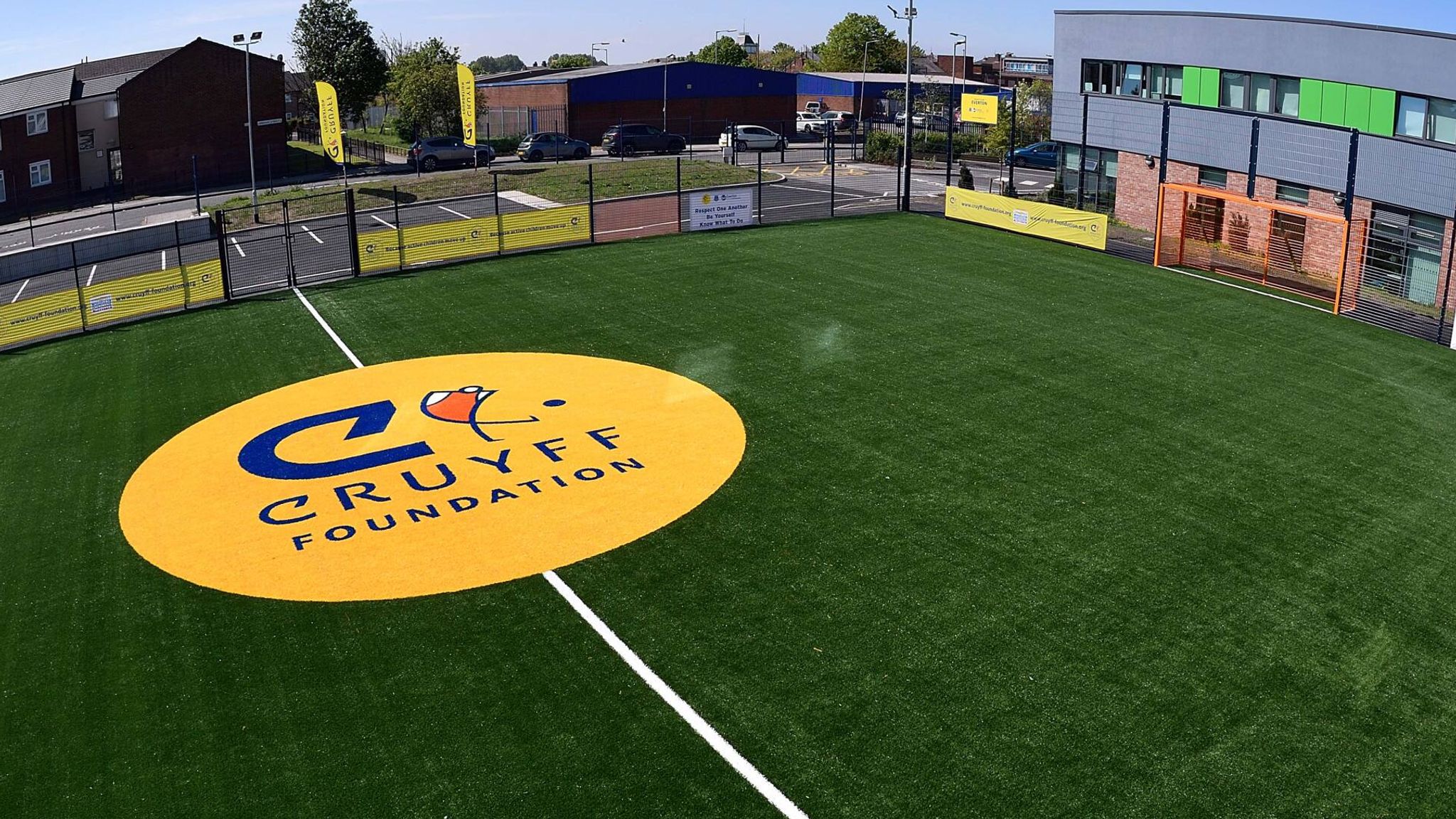 Johan Cruyff's legacy at Arsenal: How the Dennis Bergkamp Cruyff Court ...