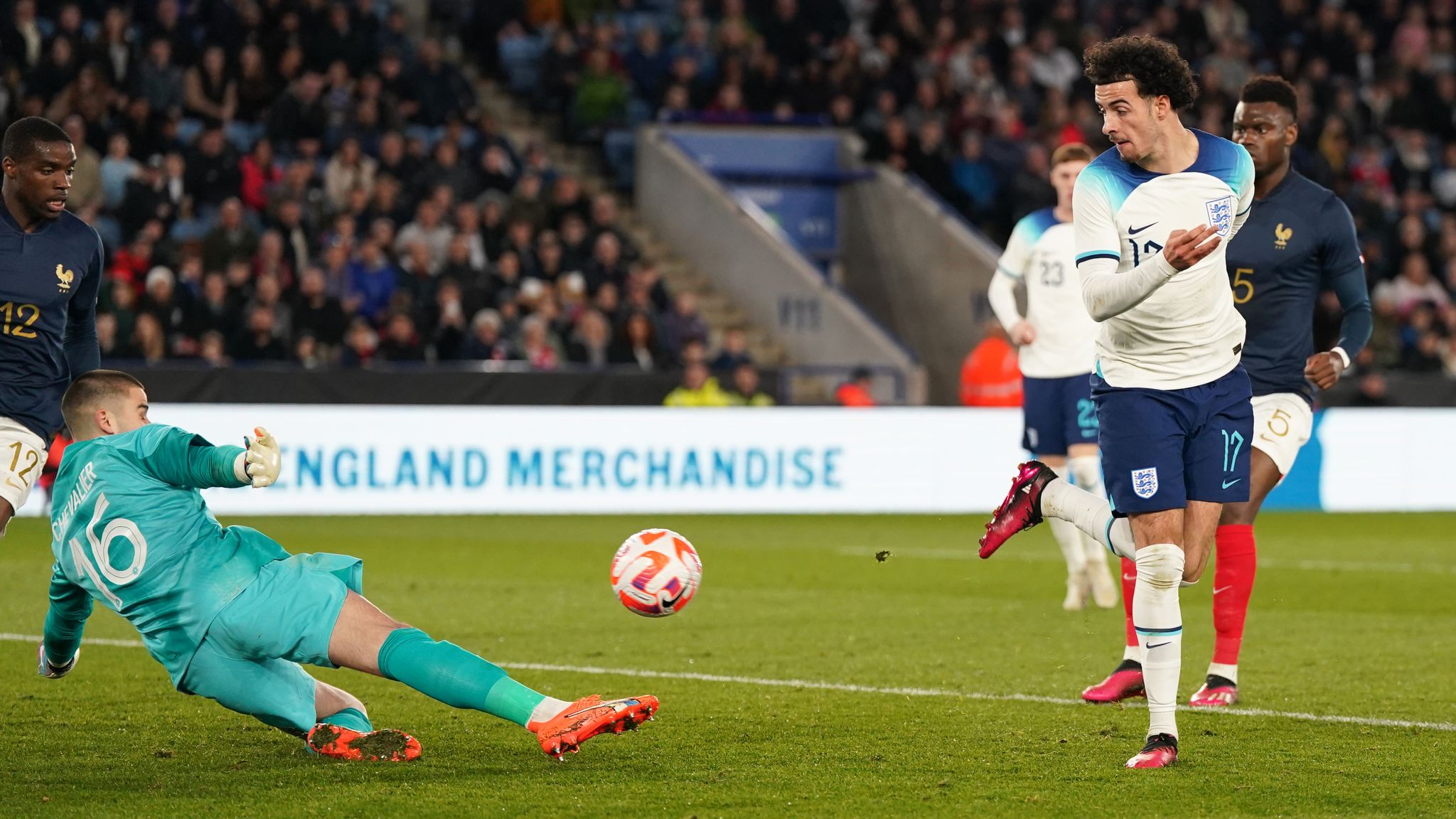 England U21 4-0 France U21: Emile Smith Rowe, Noni Madueke, Curtis Jones and Jacob Ramsey net in ...