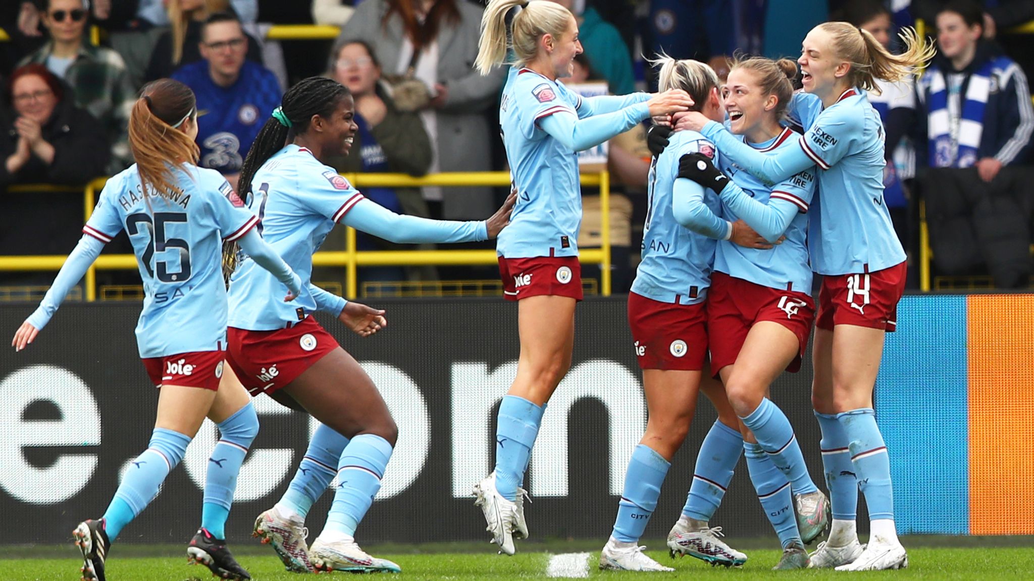 Manchester City 2-0 Chelsea: WSL title race wide open after Filippa ...