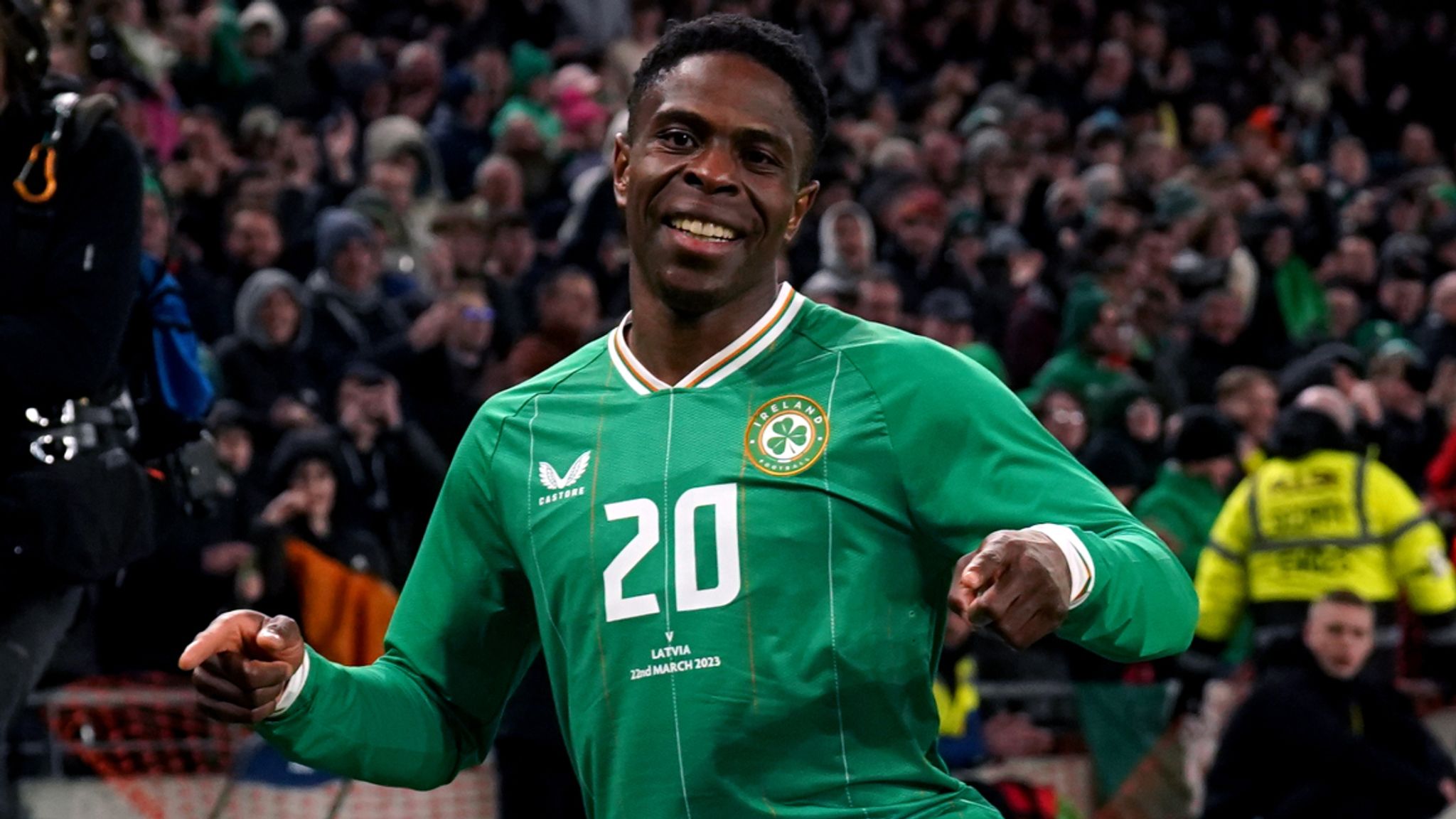 Republic of Ireland 3-2 Latvia: Evan Ferguson strikes on first ...