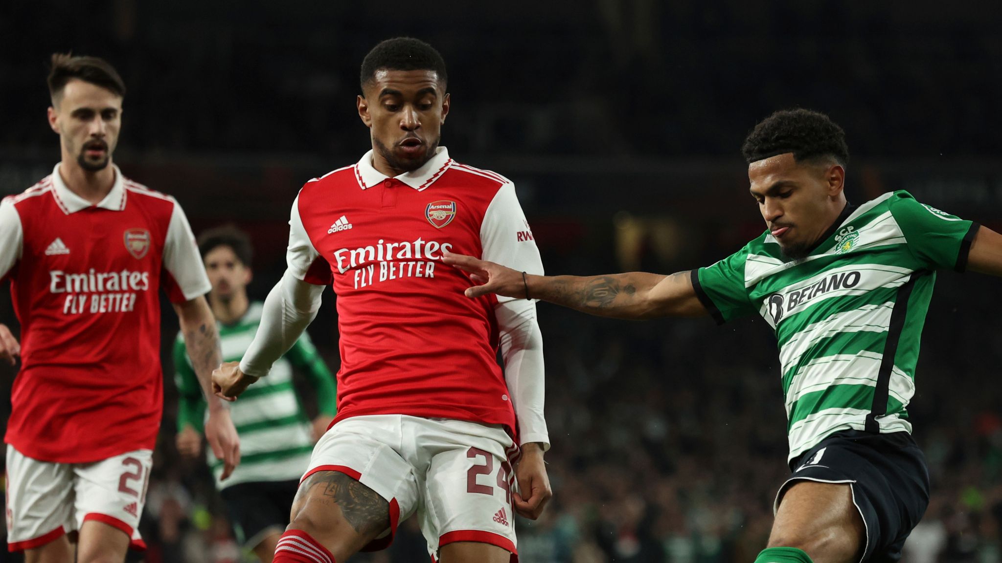 Arsenal 1-1 Sporting (Agg 3-3; 3-5 on pens): Gabriel Martinelli misses ...