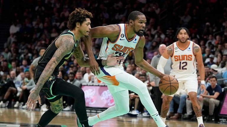 Phoenix Suns 105-91 Charlotte Hornets | NBA highlights | NBA News | Sky ...